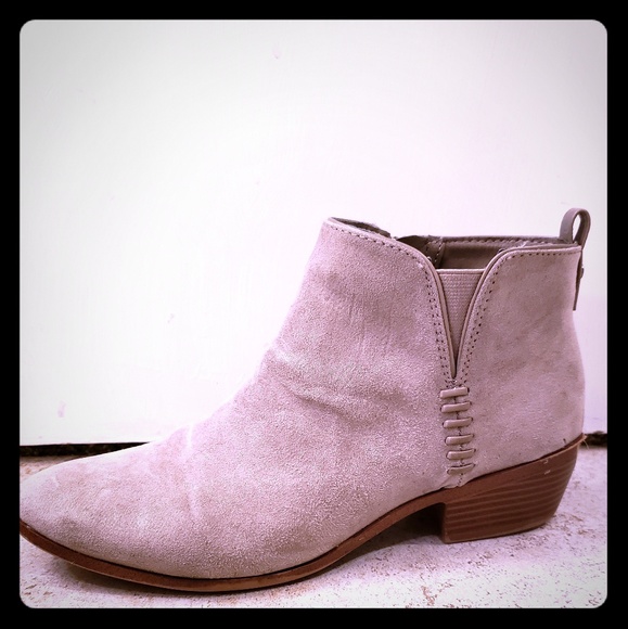 Sam & Libby | Shoes | Sam Libby Tanlight Brown Booties Size 8 | Poshmark